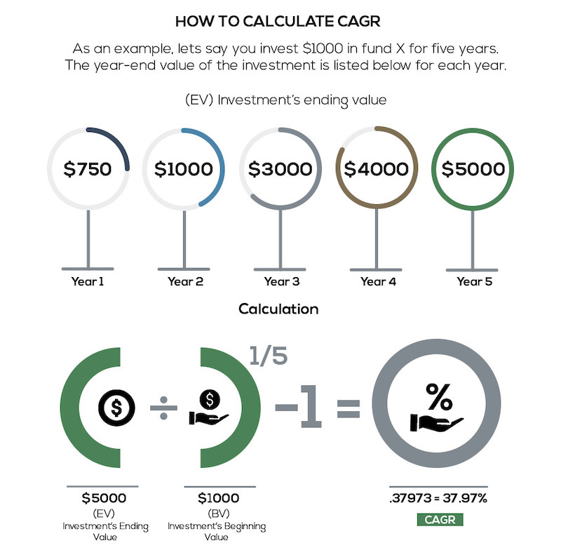 How To Calculate Cagr With Multiple Investments Haiper